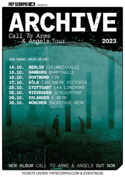 ARCHIVE müssen ihre Herbsttour auf 2023 verlegen :: 16.09.2022 ...
